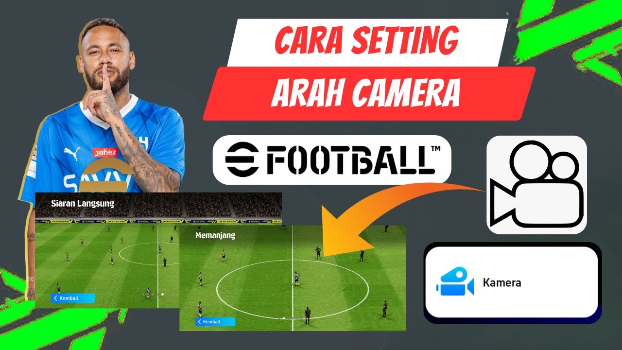 CARA SETTING CAMERA DI GAME E FOOTBALL 2024 - YouTube