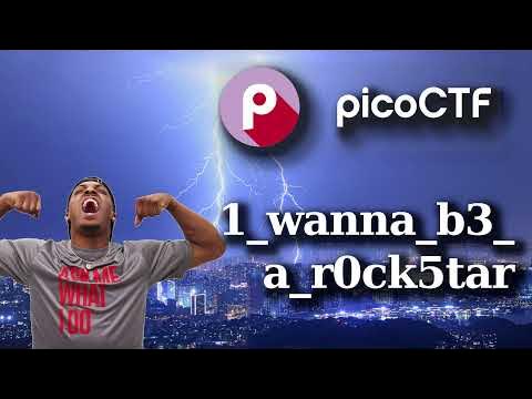 PicoCTF Walkthru [46] - 1_wanna_b3_a_r0ck5tar - YouTube