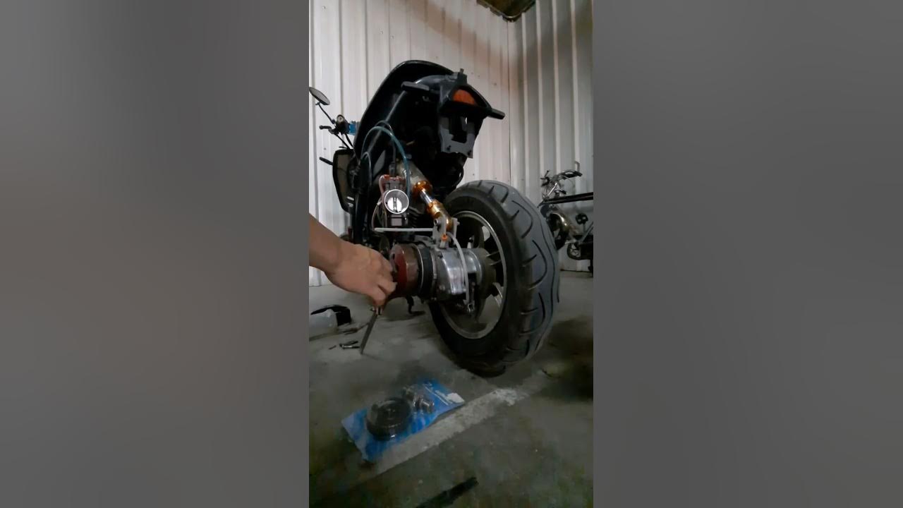 Racing gear on Honda Dio2 50cc to 100 cc - YouTube