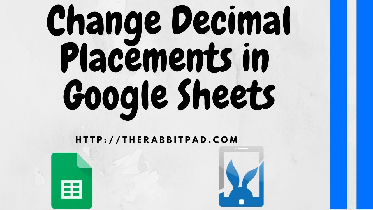 Adjust Decimal Places in Google Sheets – Quick & Easy! - YouTube