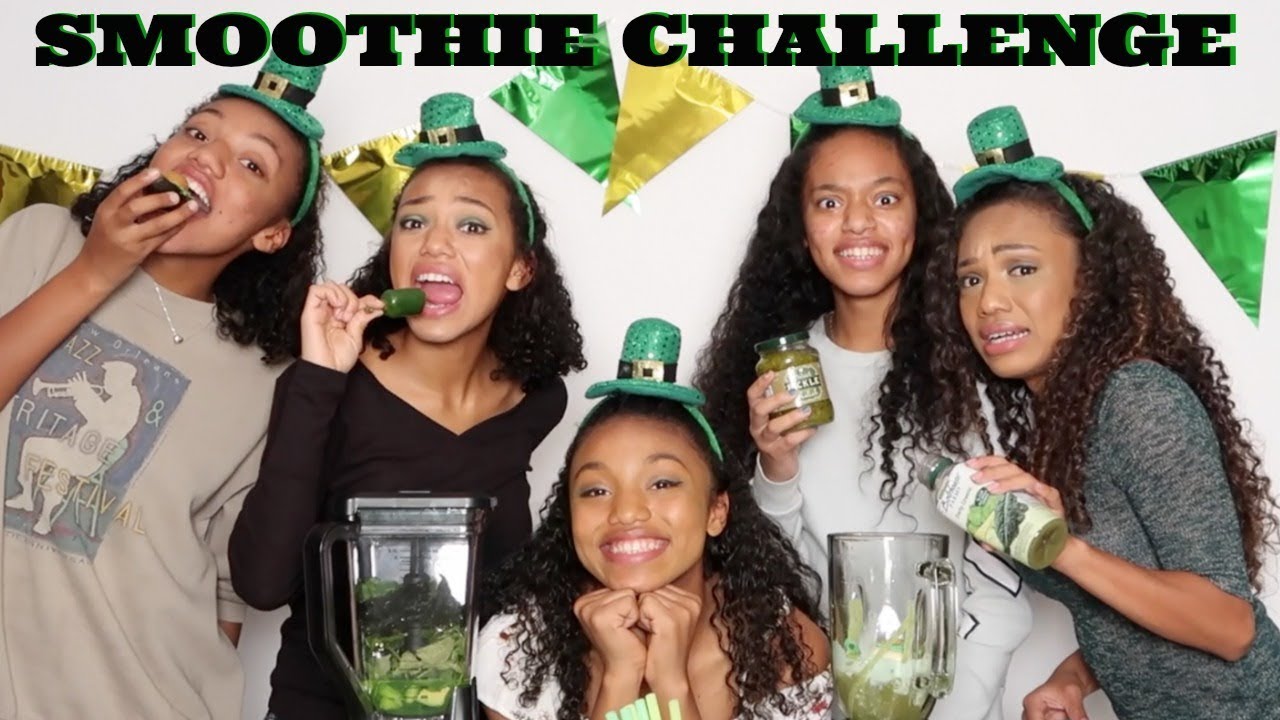 SMOOTHIE CHALLENGE! - YouTube