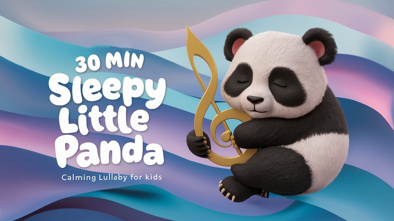 30 Min Sleepy Little Panda | Calming Lullaby for Kids 🐼🌙 - YouTube