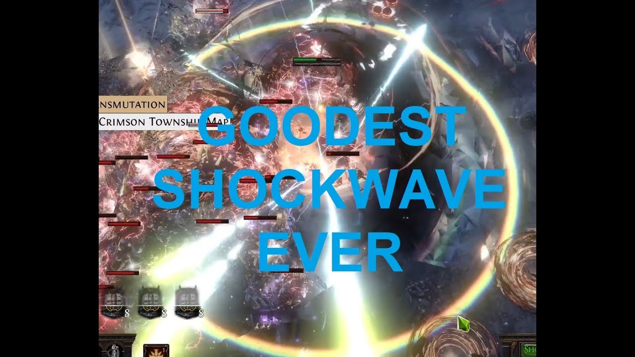 POE 3.21 ~ ShockWave + CDR = Boom Boom Pow - YouTube