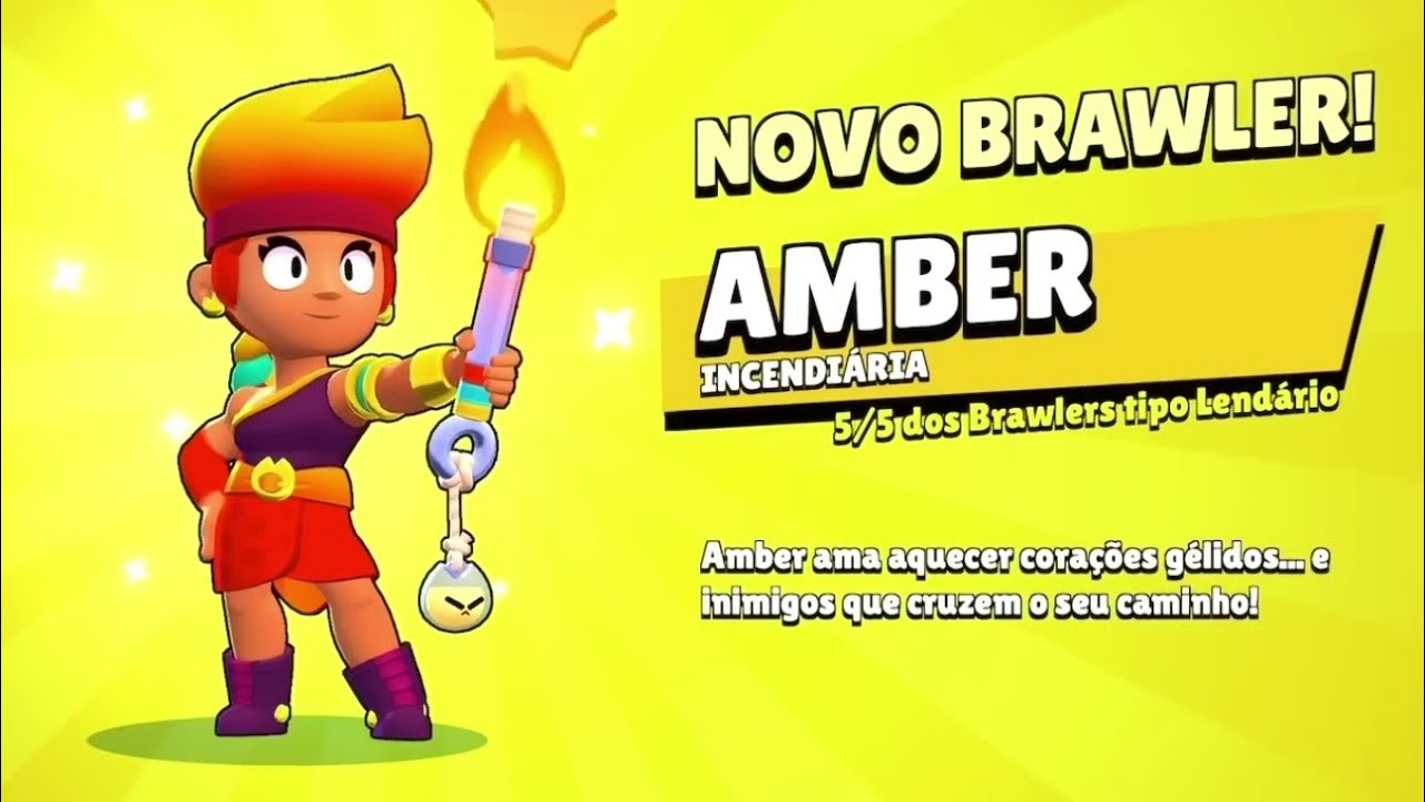jogando de Amber. Testando um novo brawler - YouTube