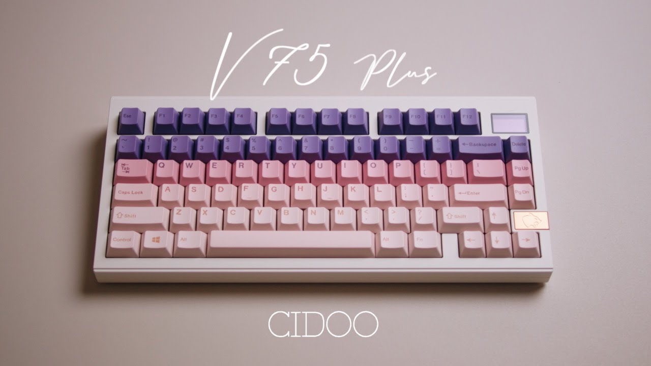 CIDOO「V75 Plus」 - YouTube