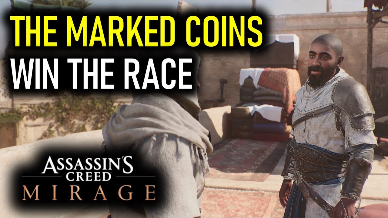 The Marked Coins: Win the Race | Assassin's Creed Mirage - YouTube