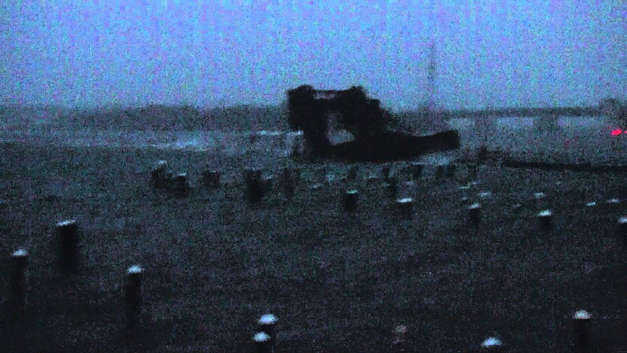Point Pleasant to Brielle train bridge submerged Hurricane Sandy - YouTube