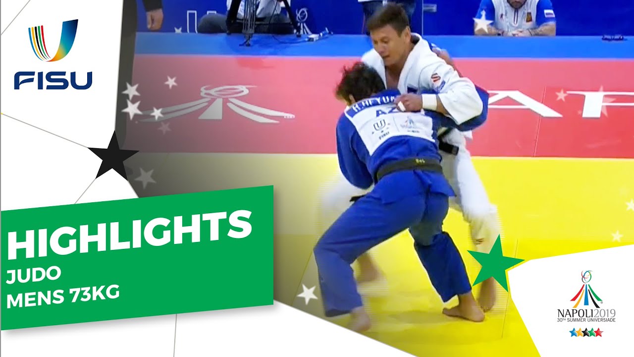 Judo Men's 73kg Bronzes and Gold medal Contest #Napoli2019 - YouTube