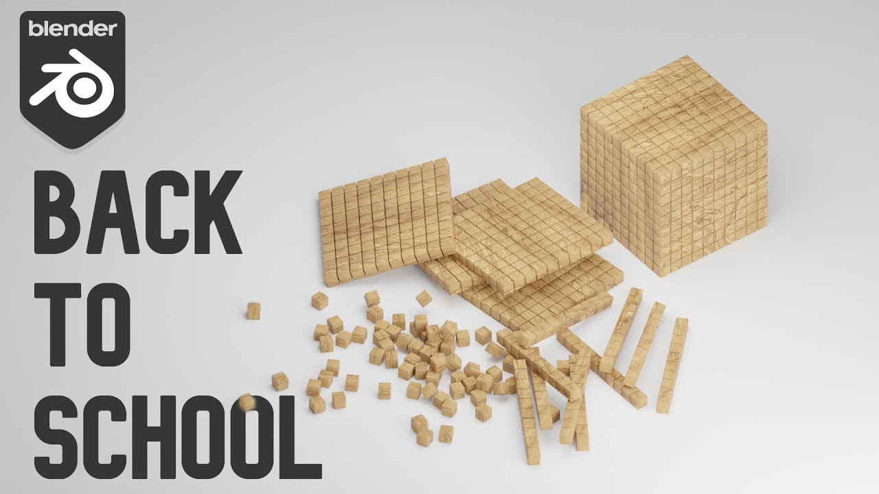 Back to School Render to Impress Your Teacher - Blender 3D - YouTube