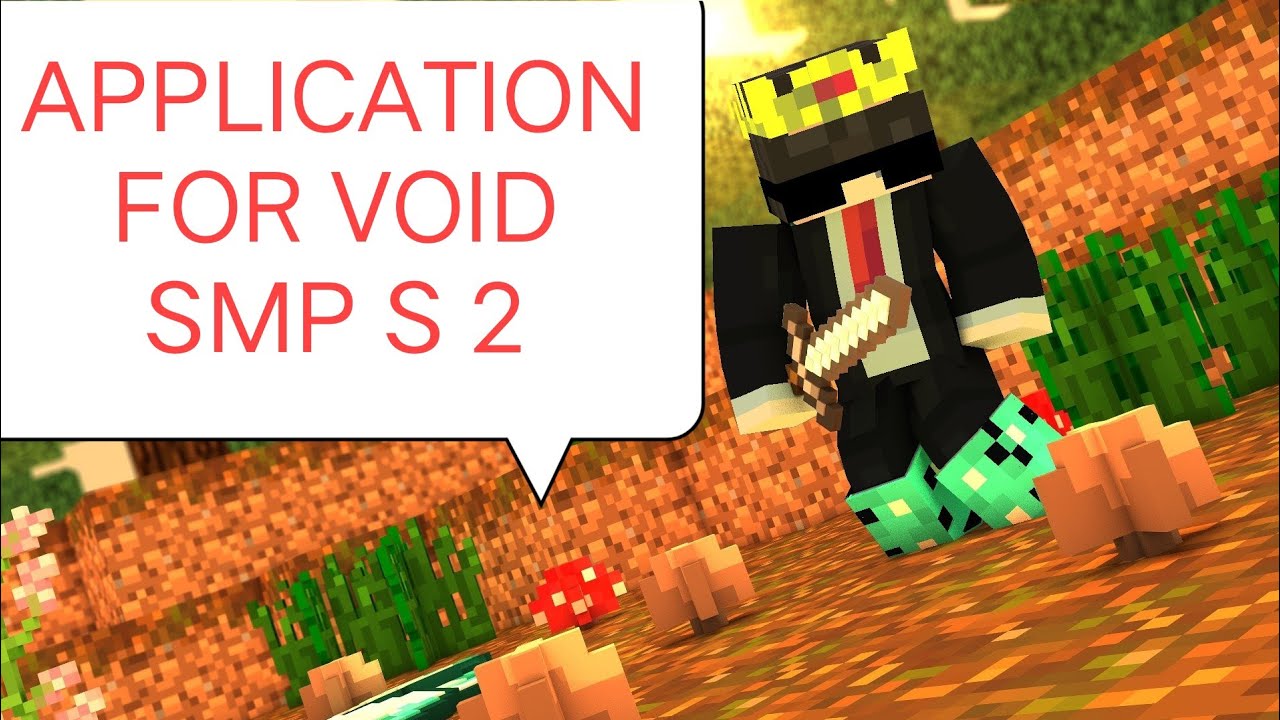 Application for void SMP S 2 @YODDHAGAMING279 @shotlegendgaming ...