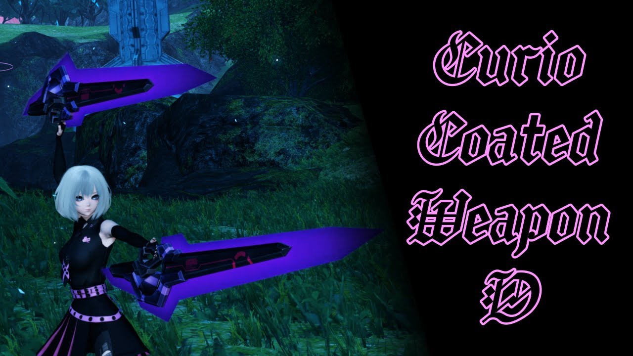 【PSO2NGS】Curio Coated Weapon D / クリオ・コートウェポンD Camo Showcase - YouTube