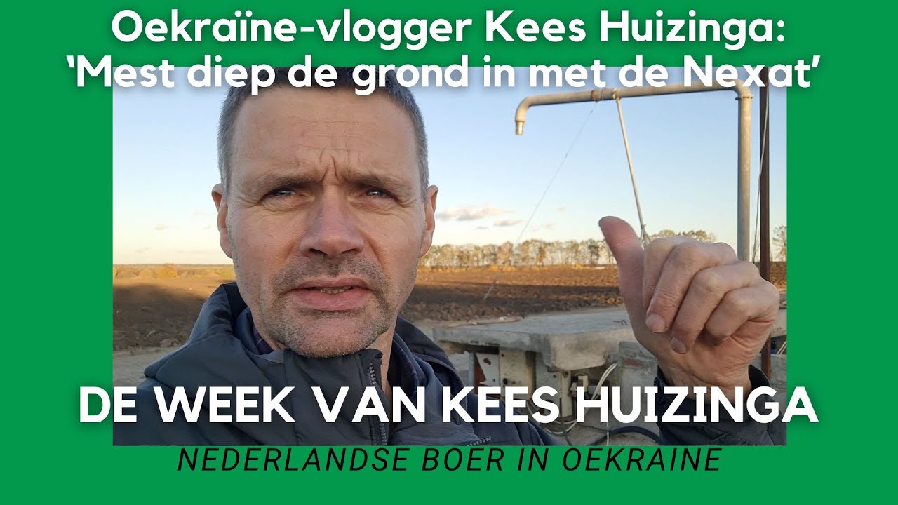 Oekraïne-vlogger Kees Huizinga: ‘Mest diep de grond in met de Nexat ...
