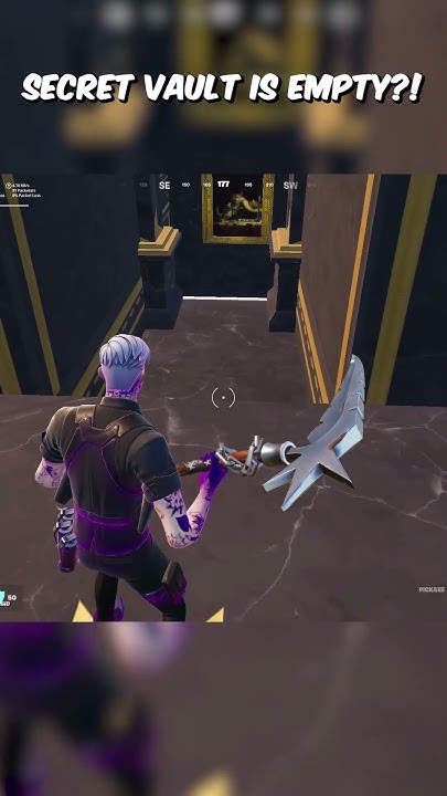 secret vault is empty?! #fortnite #fortniteclips #fortnitememes - YouTube