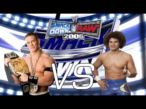 Wwe Svr 06 PSP Texture Attire John Cena Vs Carlito - YouTube