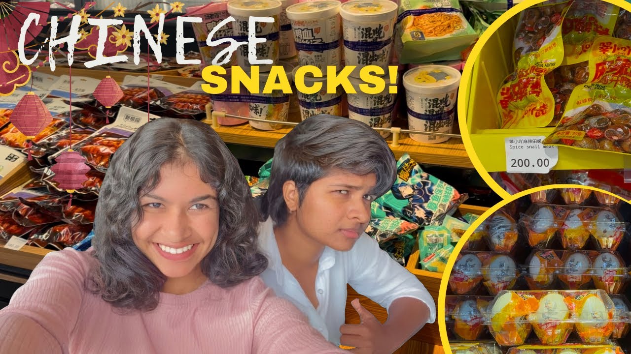 අපි Chinese කෑම try කරා!!! | Chinese food vlog | Food review part 01 ...