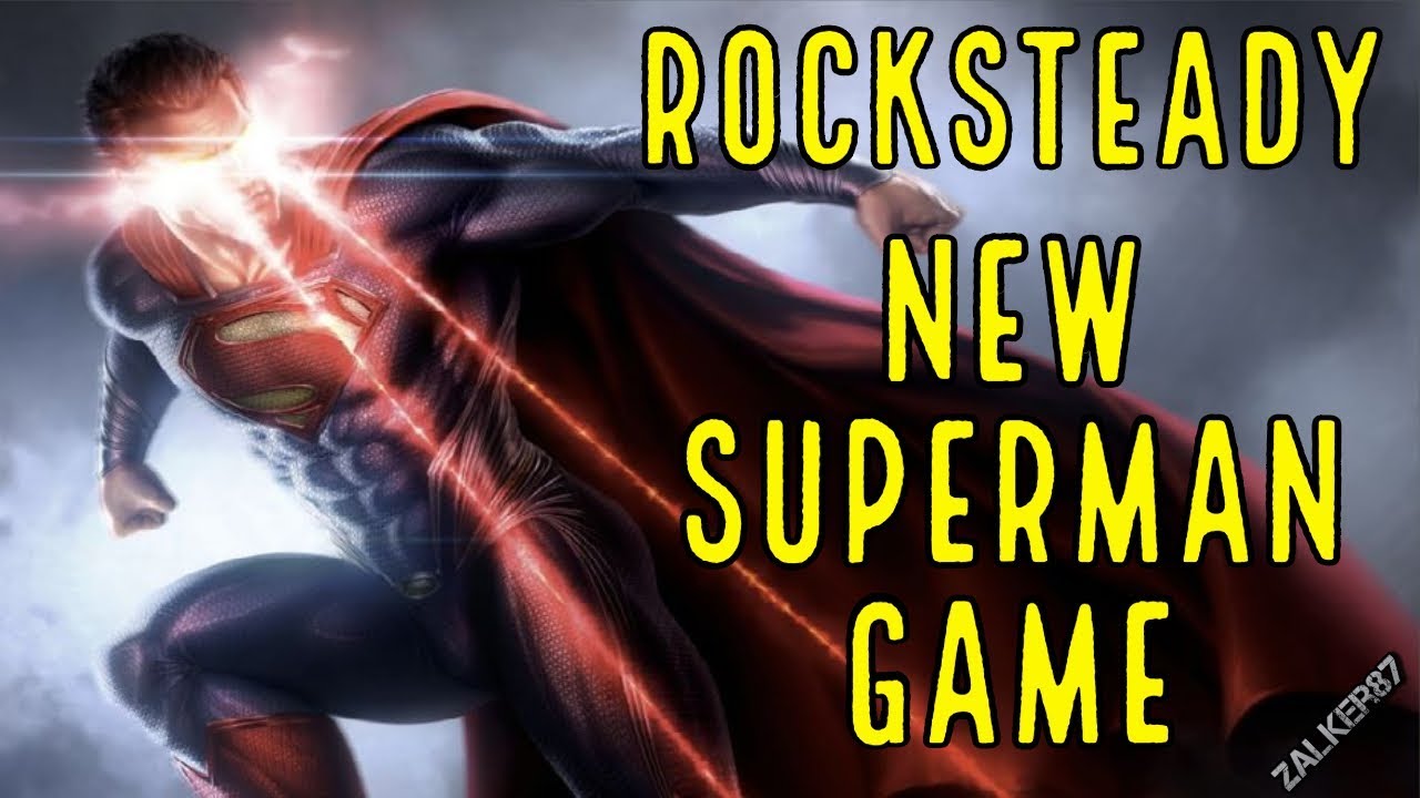 NEW! Rocksteady Superman Game To Be Revealed? - YouTube