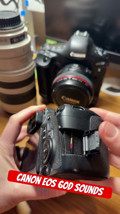 Canon 60D Setup Sounds #canon #photography #asmr #60d #50mm #f1.2 #eos - YouTube