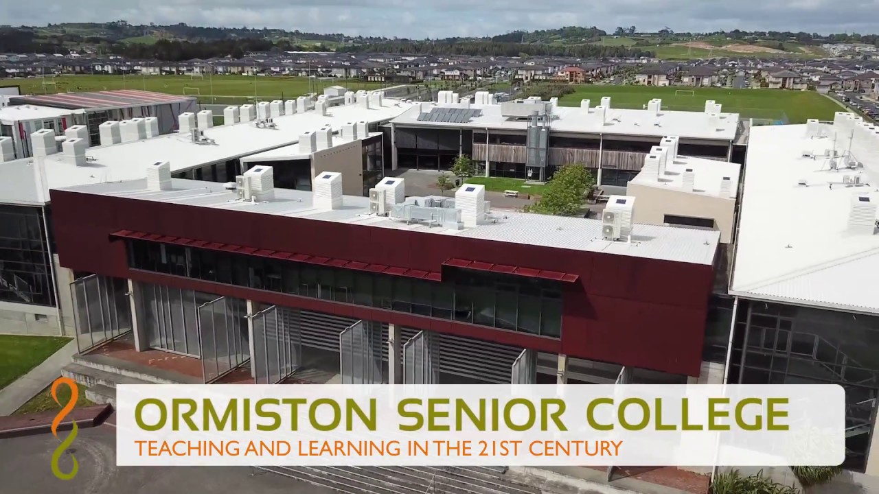 Ormiston Senior College | Auckland | Aerial Flyover - YouTube