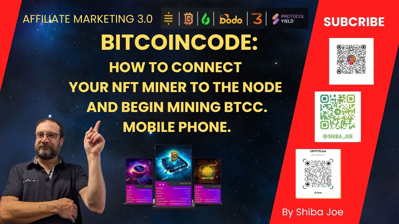 HOW TO CONNECT YOUR NFT MINER TO THE DAPP & NODE & PARTY 🥳🥳🥳 MOBILE ...
