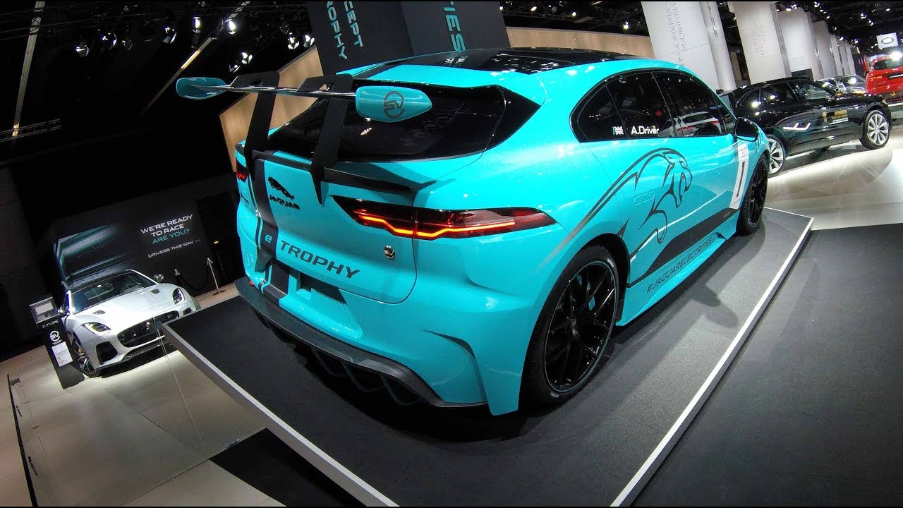 JAGUAR I-PACE SV E-TROPHY FULL ELECTRIC FUTURE CONCEPT CAR ! WALKAROUND ...