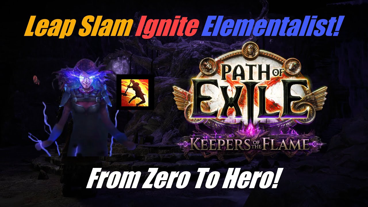 Golem Army Ignite Leap Slam Elementalist - Complete Build Guide - Path ...