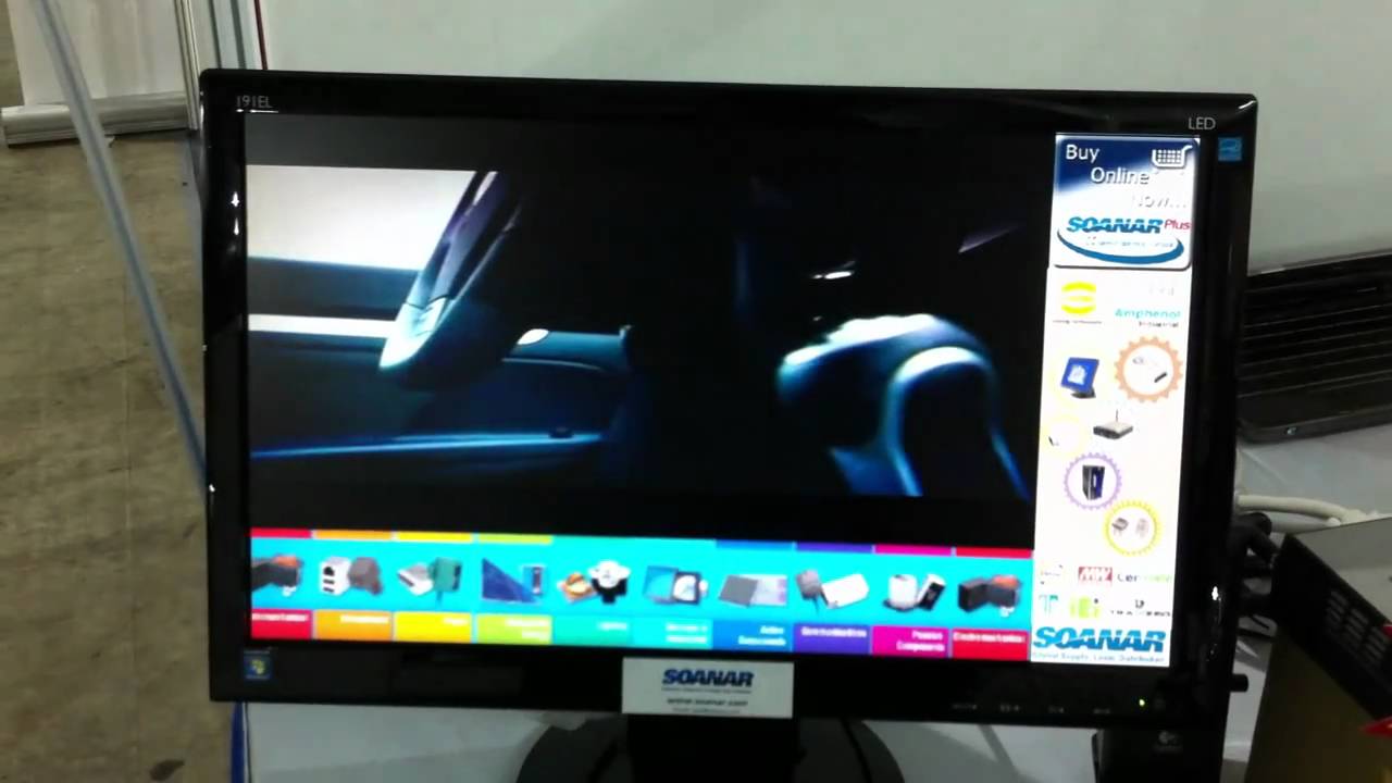 Soanar iSignager-500 - YouTube