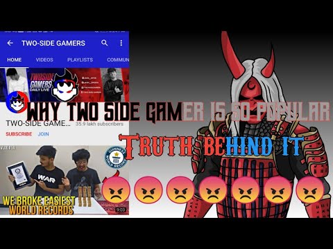 How two side gamer got popular || Full truth explained😡😡 - YouTube