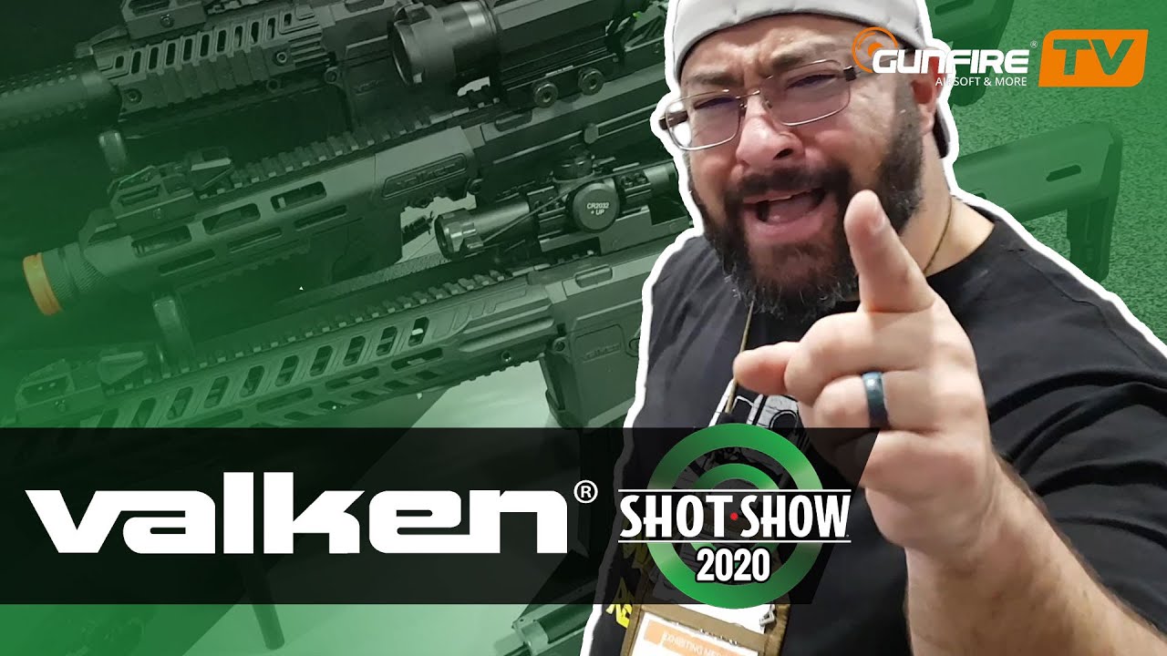 Gunfire TV at Shot Show 2020 - Valken! - YouTube