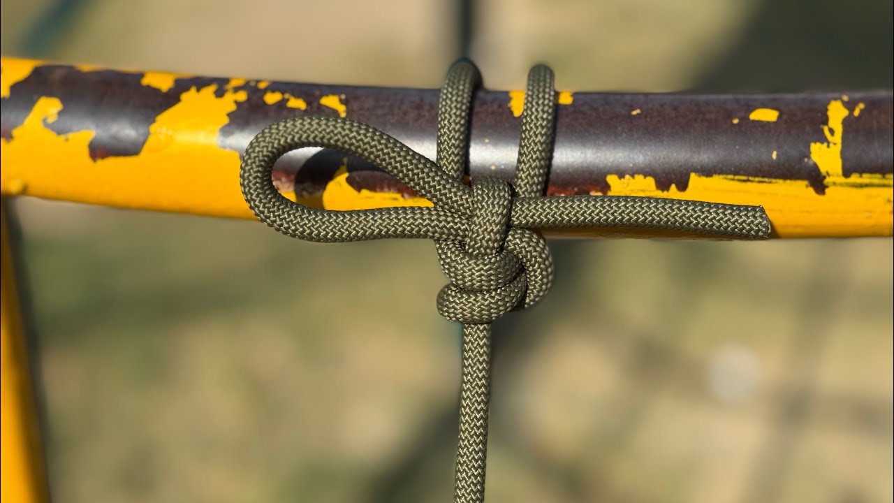 2 Simple And Practical Basic Knots ! - YouTube