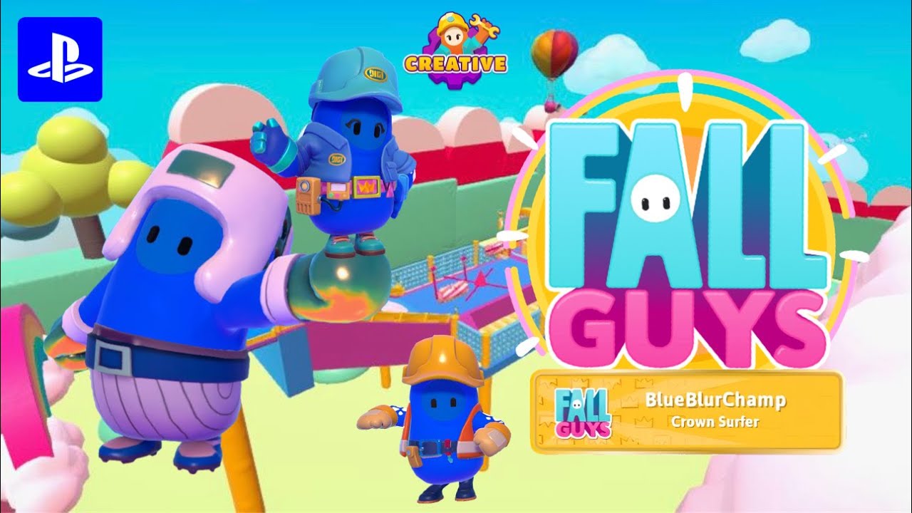 BlueBlurChamp's Fall Guys: Creative Maps & Custom Server#9 - YouTube