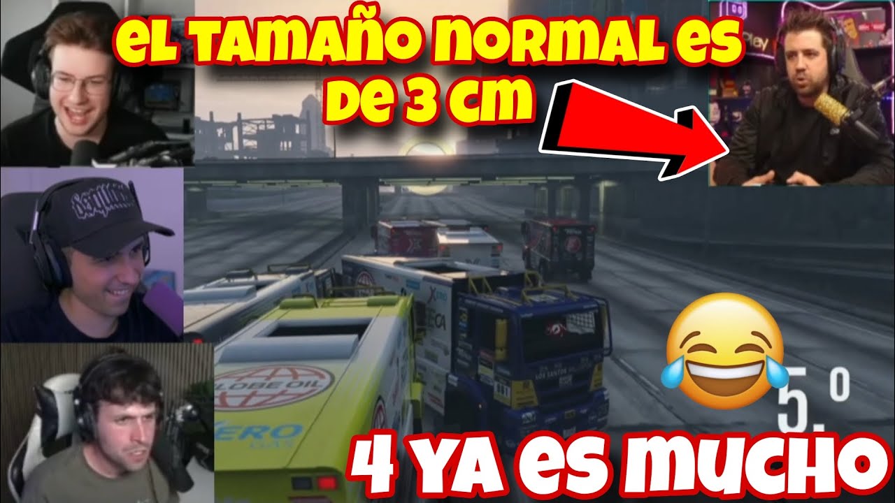 IMANTADO le gana a AURONPLAY en los últimos segundos, CARRERITAS de GTA ...