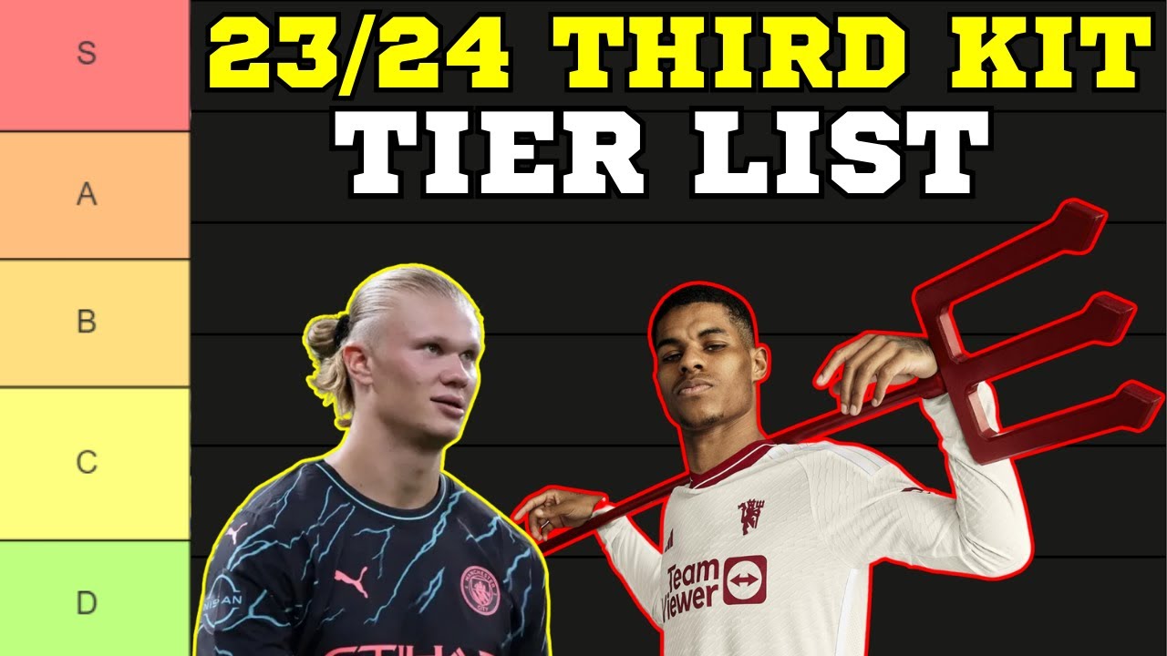 RANKING EVERY PREMIER LEAGUE THIRD KIT 23/24 - YouTube