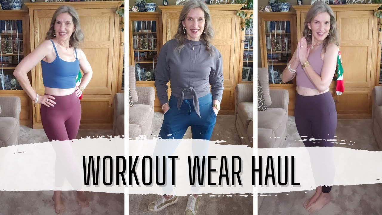 WORKOUT WEAR HAUL FROM HALARA | Fashion over 50 | Get ready for New ...