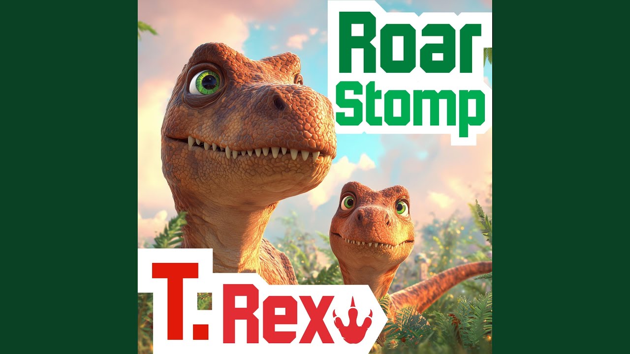 Roar Stomp T-rex - YouTube