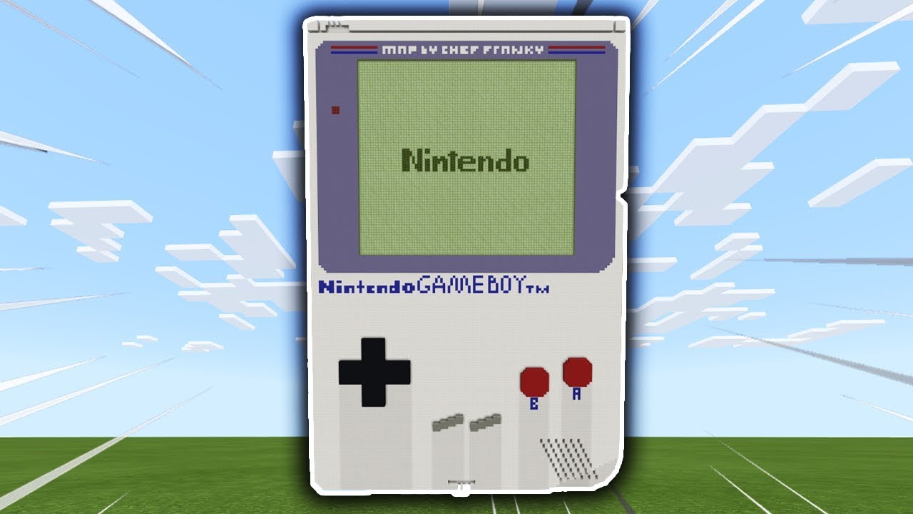 PRIMUL NINTENDO GAMEBOY IN MINECRAFT! (Working Nintendo Game Boy) - YouTube