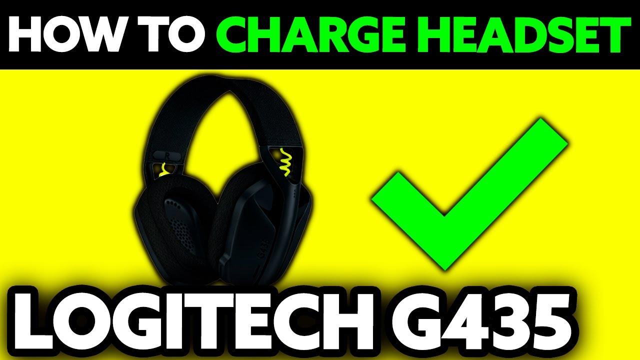 How To Charge Logitech G435 Headset (2025) - Step by Step - YouTube
