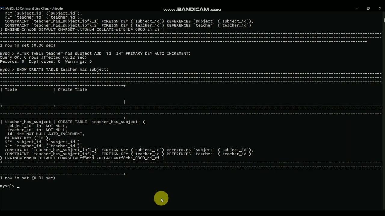 Data Base Task 45 1st Year Java Institute For Advanced Technology Youtube