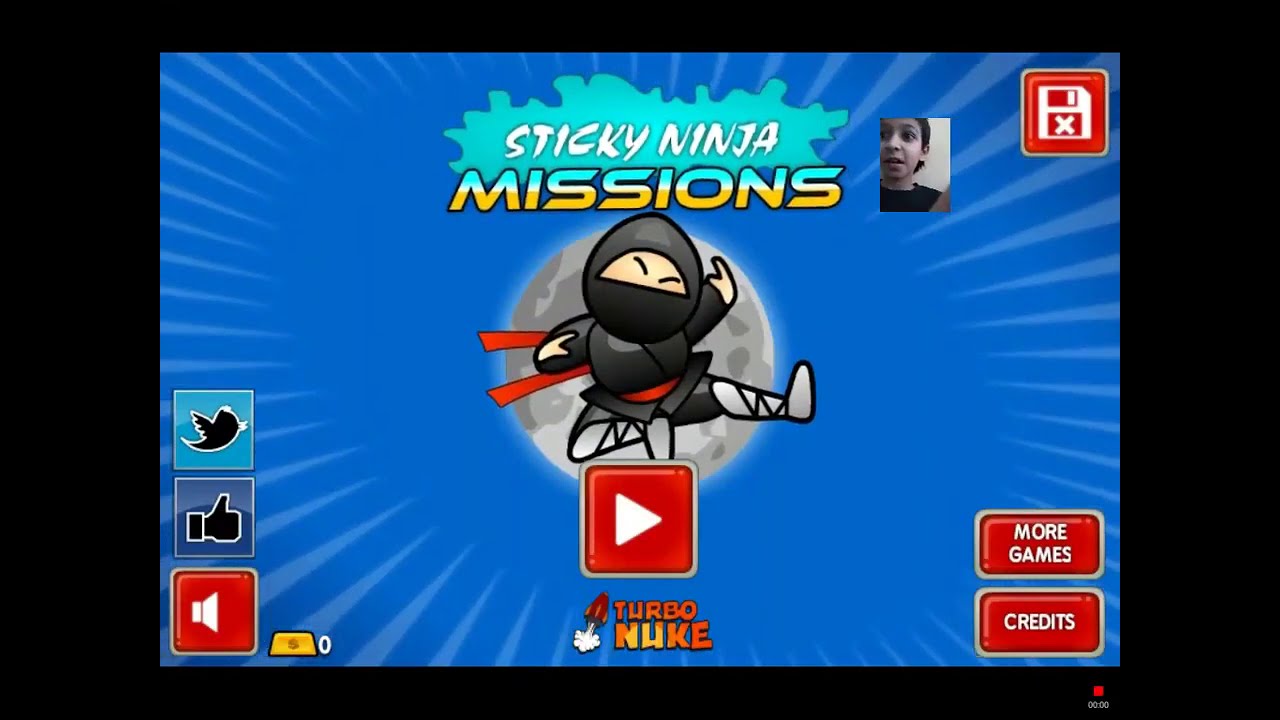 Sticky Ninja Mission!! Become a ninja and defeat the bad guy! - YouTube