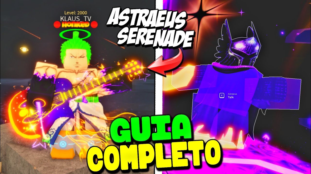 COMO PEGAR ASTRAEUS SERENADE ROD - GUIA COMPLETO UPDATE ASTRAEUS NO ...