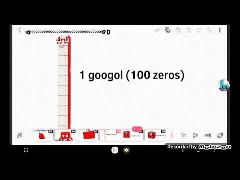 Numberblocks negative one million to infinity + infinity + infinity ...