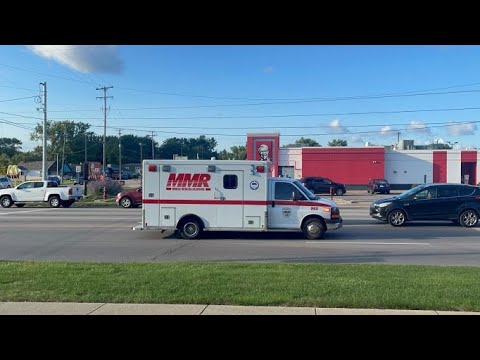 Saginaw MI MMR Ambulance 253 Responding URGENTLY MEDICAL - YouTube