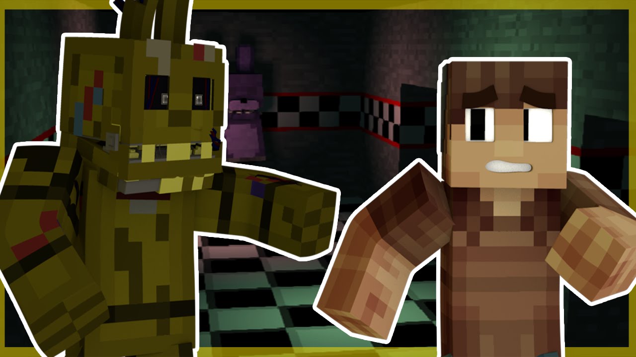 Minecraft : Fazbear Fright! Episode 1 - SPRINGTRAP ENCOUNTER (Minecraft ...