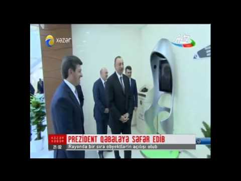 Qəbələ regional “ASAN xidmət” mərkəzinin açılışı baş tutub - Xəzər TV 10.08.2016