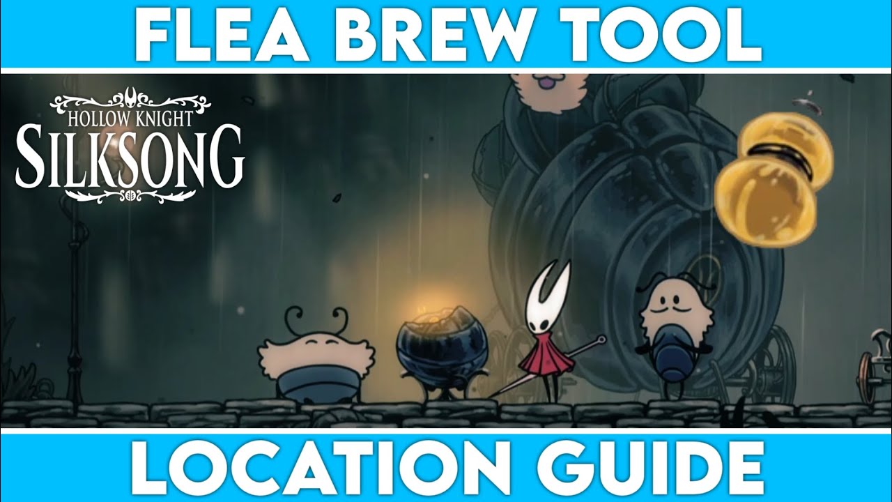 Hollow Knight Silksong - Flea Brew Location Guide - YouTube