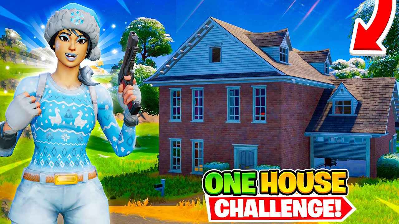 Fortnite: One House Challenge - Can We Survive? - YouTube