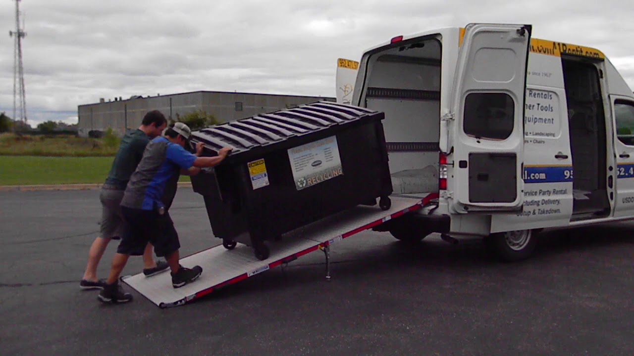 Nissan NV High Roof Cargo Van with High Capacity Loading Ramp capable ...