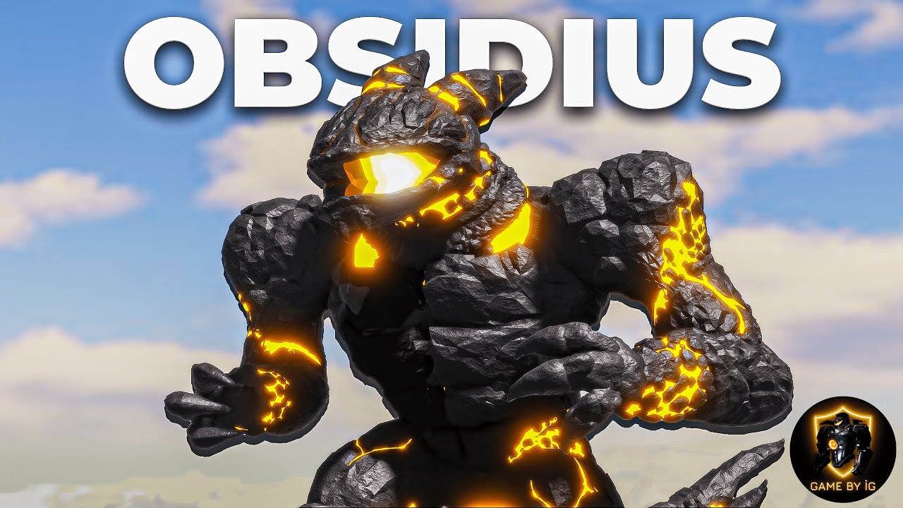 New Obsidius Kaiju Roblox | Project Kaiju - YouTube