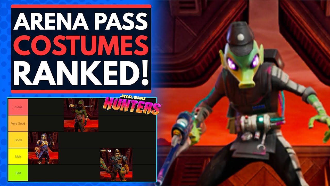 Season 2 Arena Pass Skins Ranked! | Star Wars Hunters - YouTube