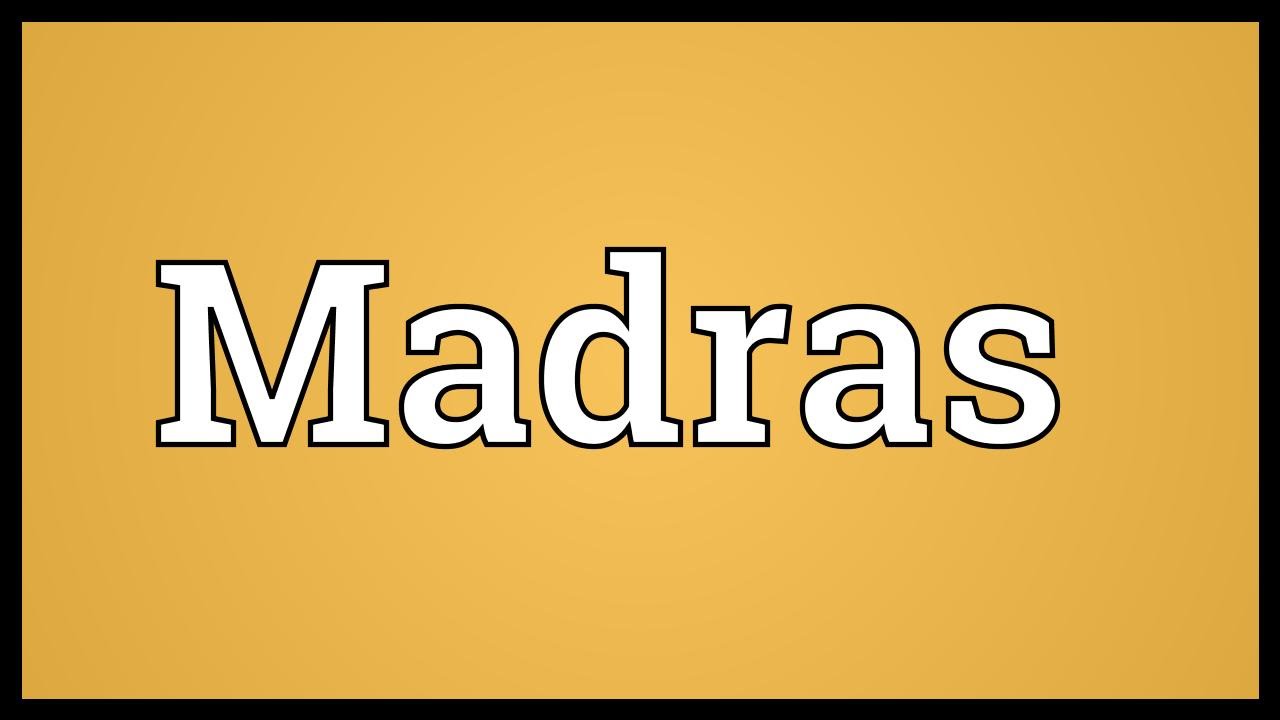 Madras Meaning YouTube madras-meaning-youtube