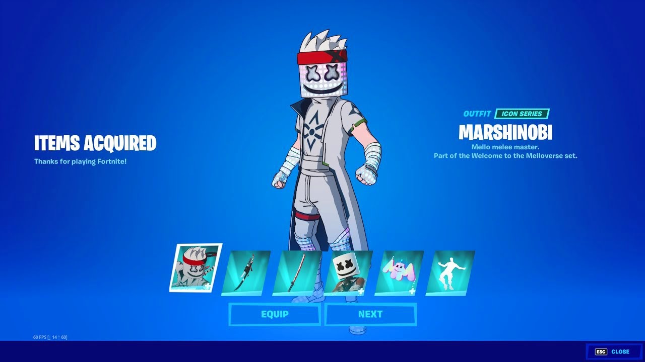 How to get “MARSHINOBI” in Fortnite! - YouTube